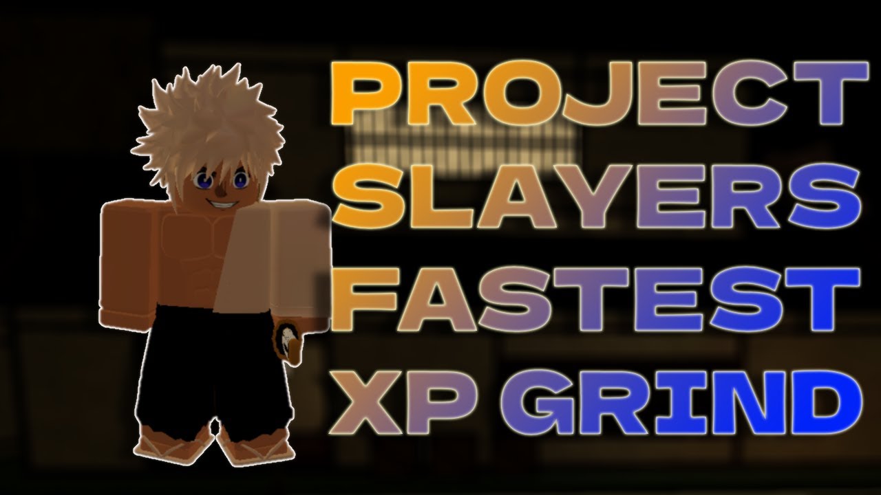Fastest Way To Level As A Beginner In Project Slayers! - YouTube