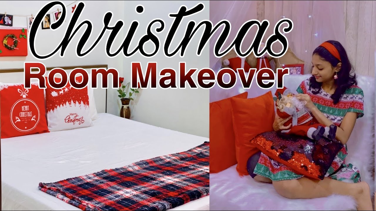 Christmas Room Makeover | Part 1| Decorate With Me | Aania Maria Jibi ...