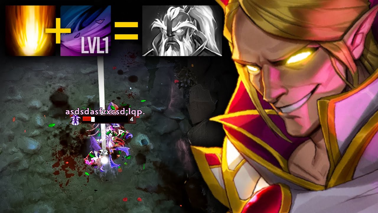 SUNSTRIKE + LVL 1 TORNADO COMBO | EZ DELETE VOID SPIRIT MID | Dota 2 ...