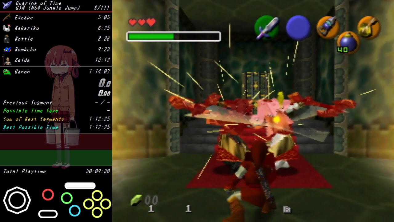OoT: Double Knuckle strat in Ganon's castle - YouTube