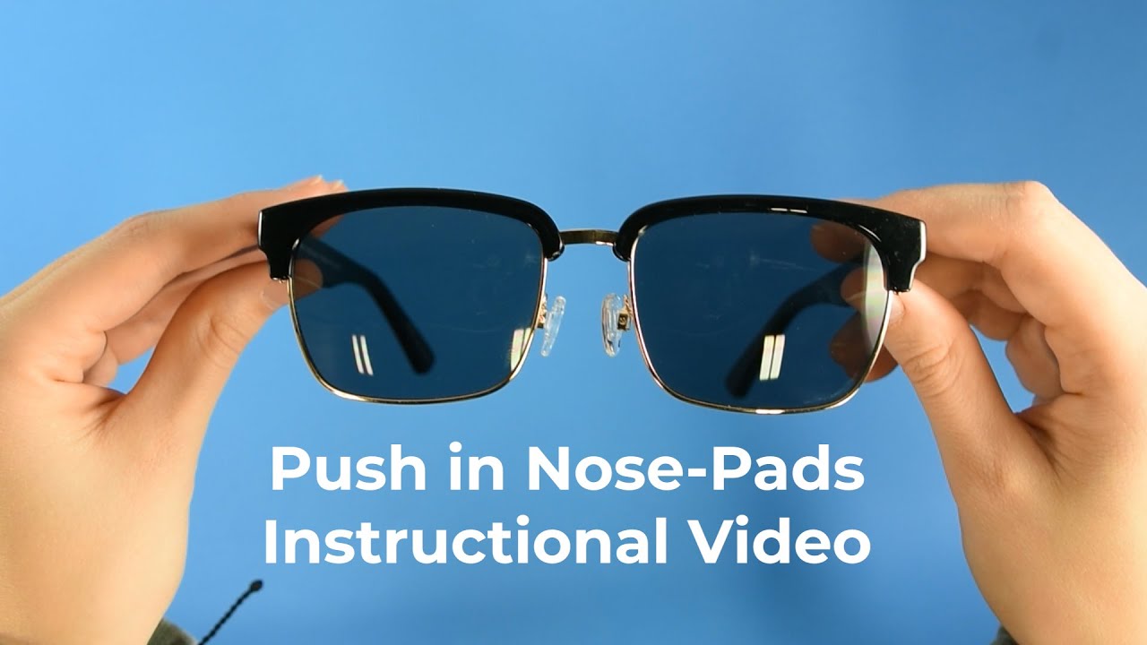 GMS Push-In Nose Pads Instructional Video - YouTube
