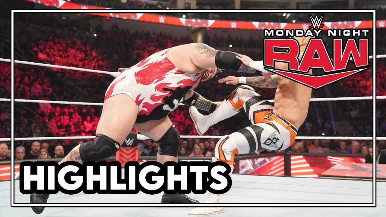 Bronson Reed vs Ricochet - RAW 05/22/23 Highlights - YouTube