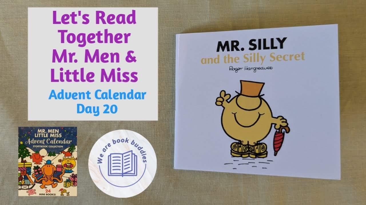Let's read together a Mr Men Little Miss book. Advent Calendar Day 20 ...