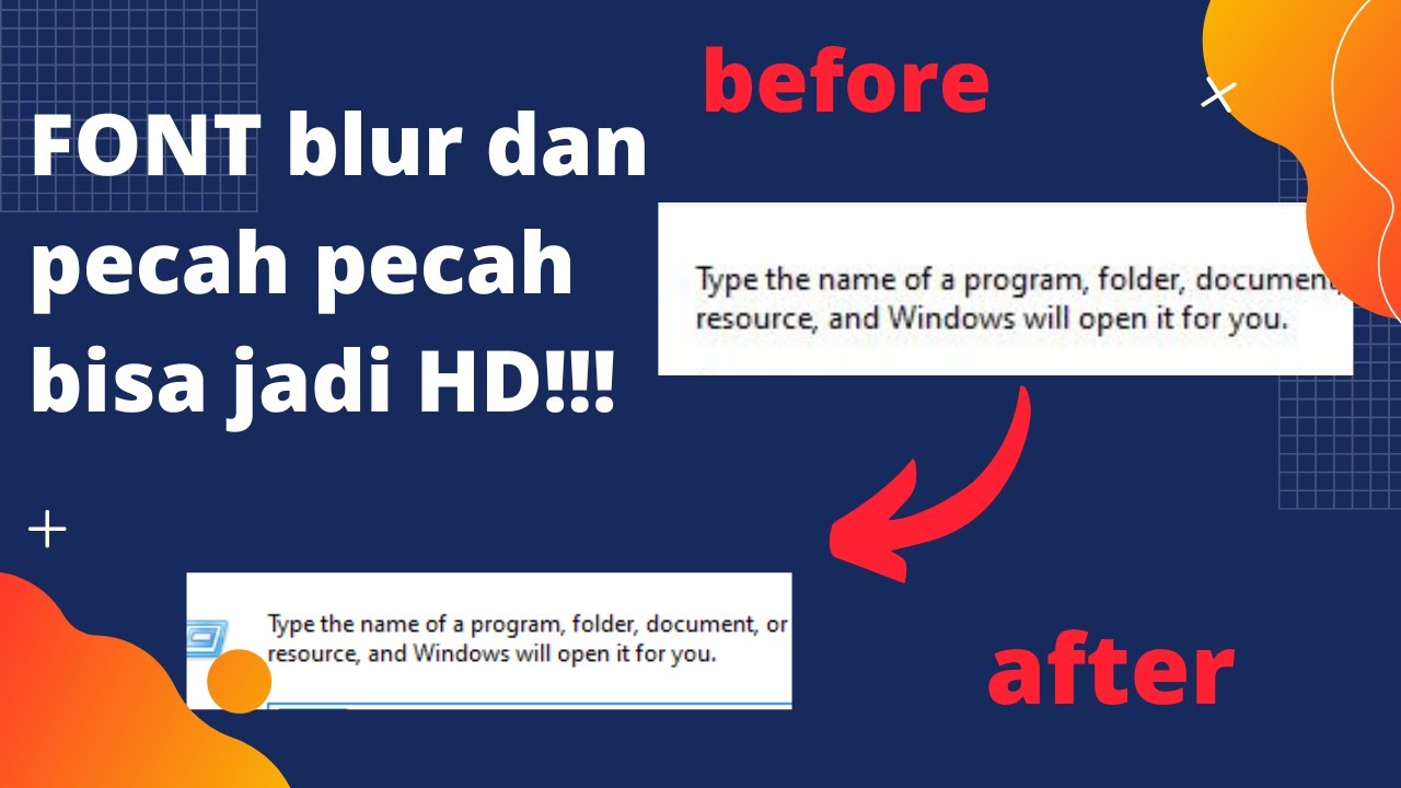TUTORIAL MENGUBAH FONT YANG PECAH PECAH - YouTube