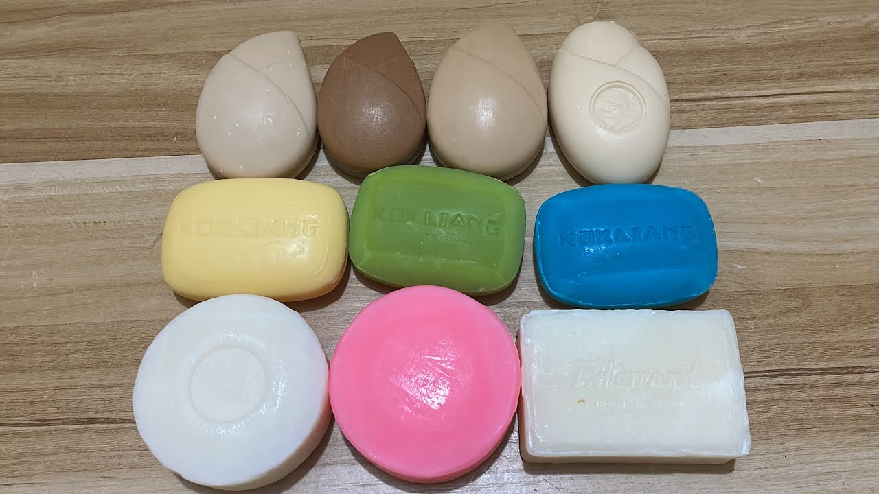 ASMR #Soap Unpacking Beautiful Soaps 🧼🤩🥰🤍💛💚 ️💜💙🤎💖 - YouTube