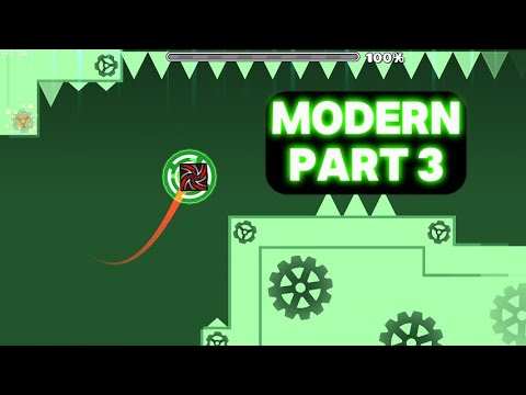 Making a modern level part 3 (GD) #geometrydash #gd #gamer #gddemon # ...