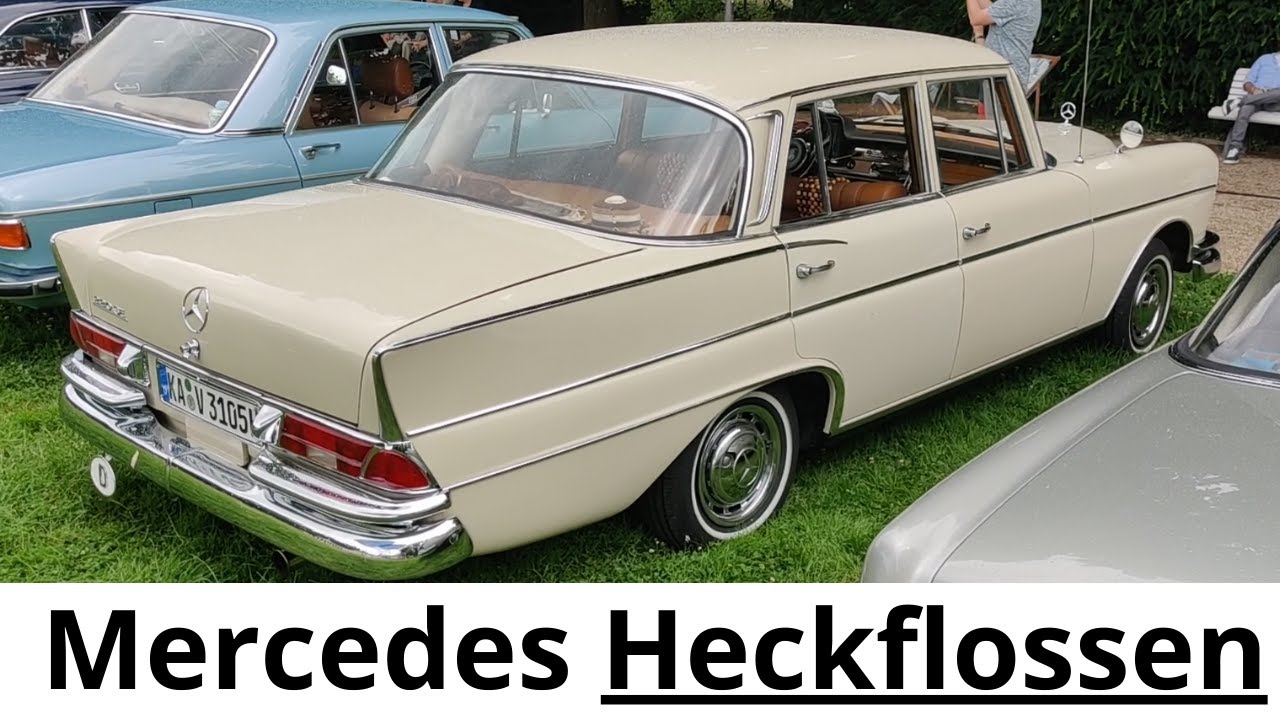 Mercedes Benz 220 SEB Heckflosse - YouTube