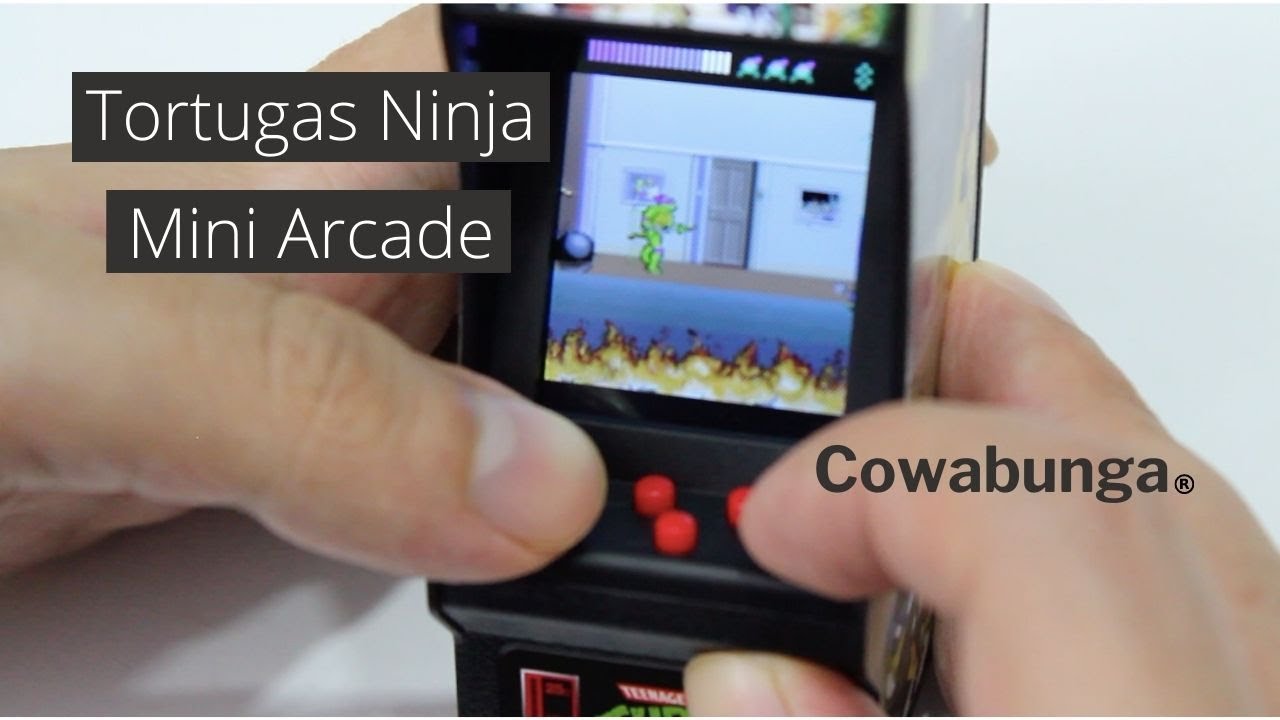 TMNT Mini Arcade: Whats inside the game? - YouTube
