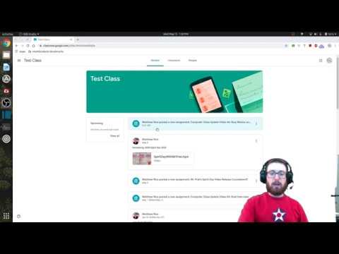 How to submit work through Google Classroom - YouTube