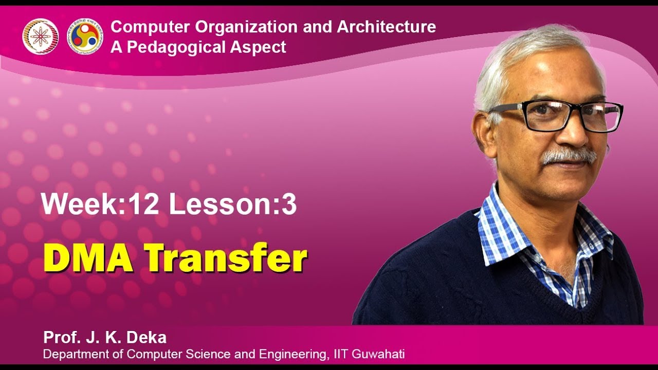 COA [Module 05 - Lecture 03]: DMA Transfer - YouTube
