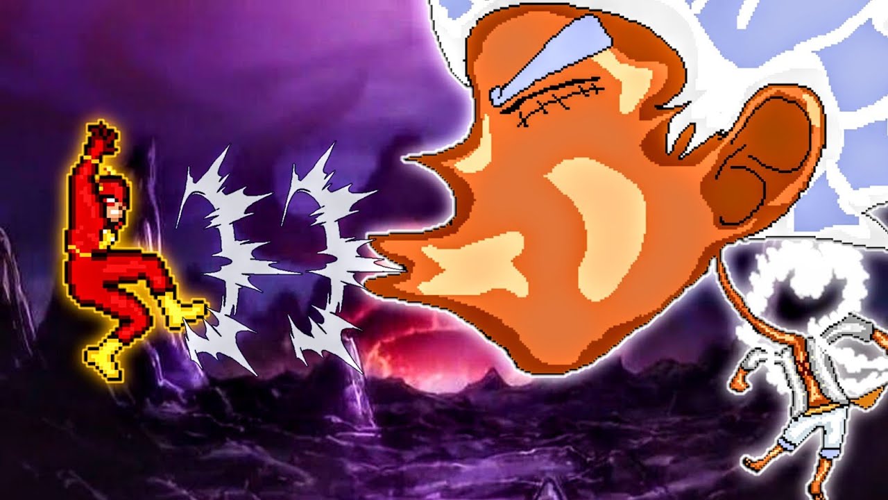 Flash OP VS TC Luffy OP Buff (all form) in Jump Force Mugen - YouTube