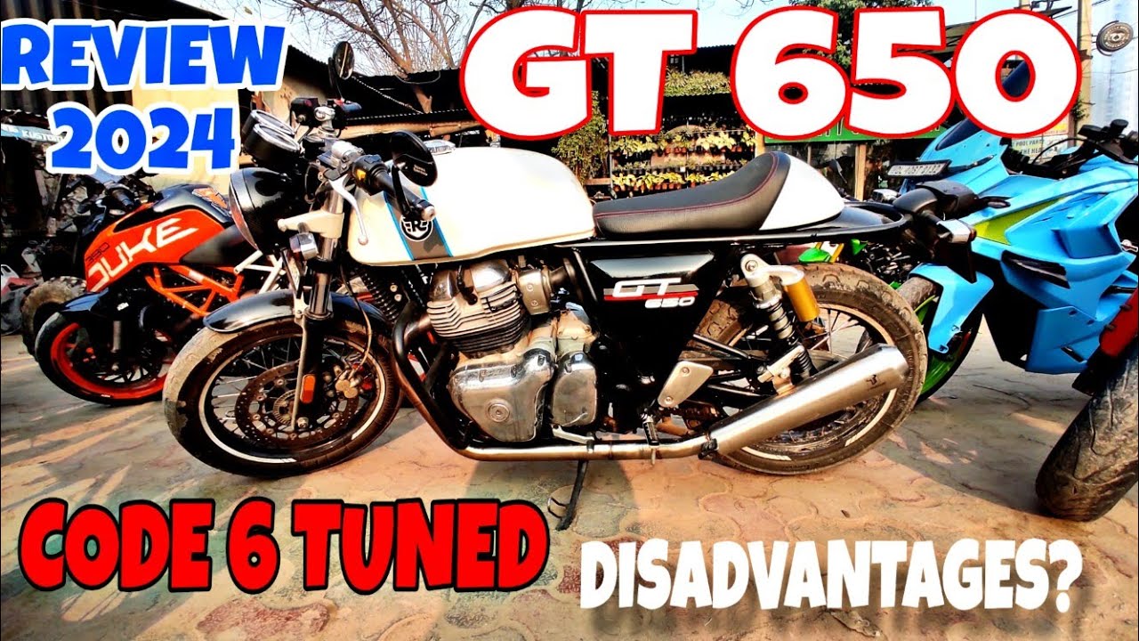 ROYAL ENFIELD GT 650 CODE 6 TUNED MODIFICATION DISADVANTAGES REVIEW royal-enfield-gt-650-code-6-tuned-modification-disadvantages-review