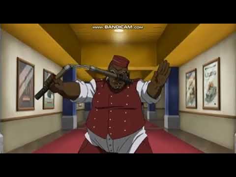 The Boondocks Season 2 Huey vs Uncle Ruckus Fight Part 1 - YouTube