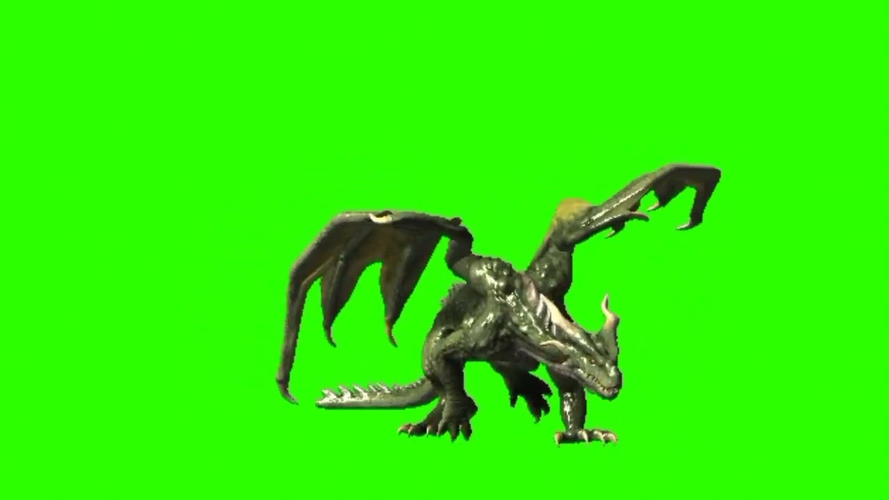 Green screen animation - YouTube