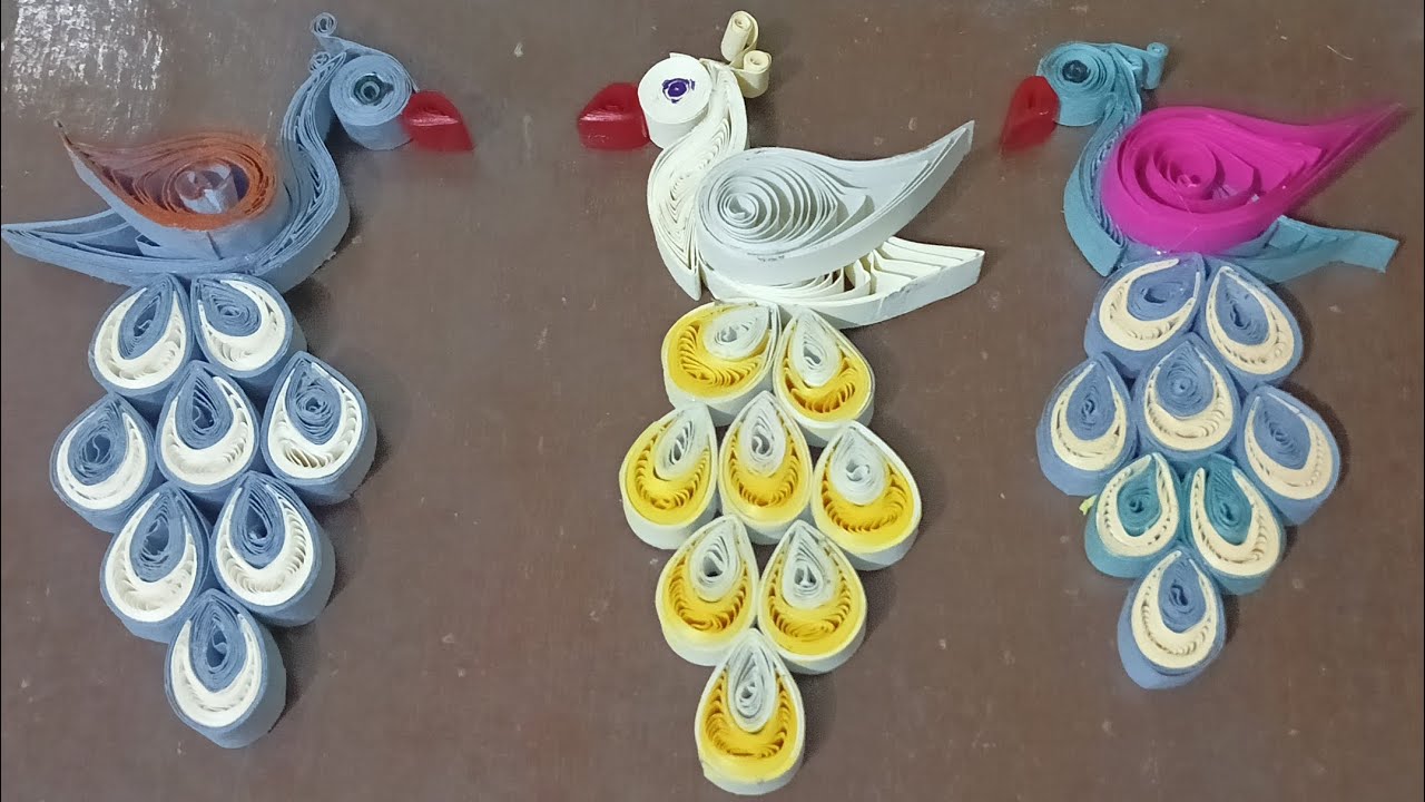DIY Quilling Paper Peacock - EASY Step-By-Step Tutorial! (2024) - YouTube
