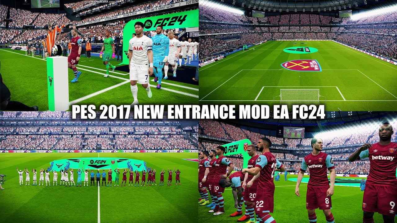 PES 2017 NEW ENTRANCE MOD EA FC24 - YouTube