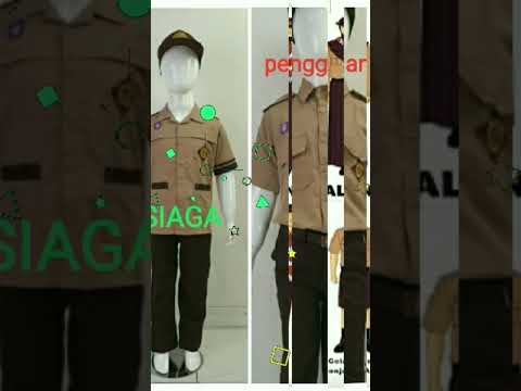 perbedaan seragam pramuka siaga dan penggalang #pramukaindonesia  #pramukajabar  #seragampramuka
