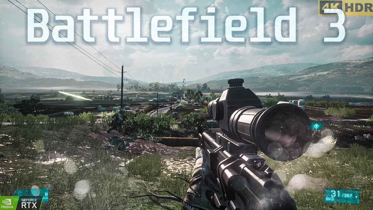 Battlefield 3 Full Gameplay on RTX 4K Ultra Realistic Immersive ...