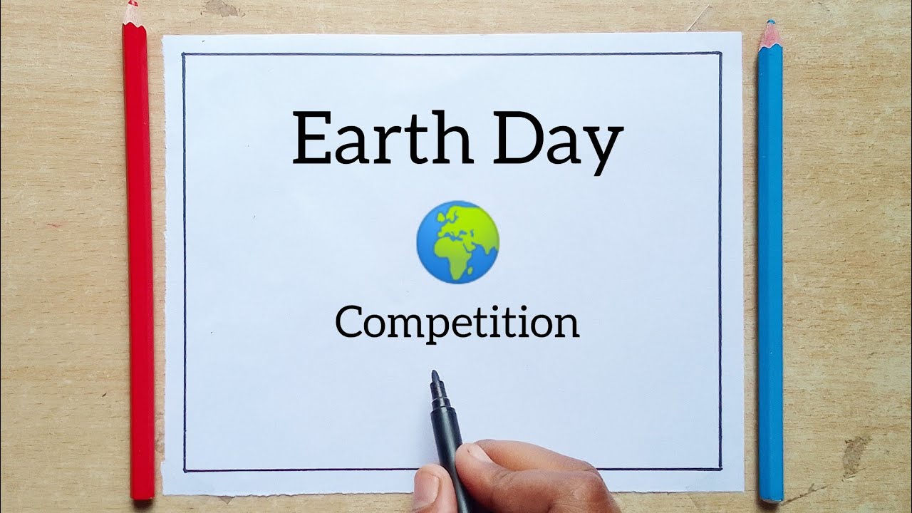 Earth Day Drawing | Earth Day Drawing Easy | Environment Day Drawing ...