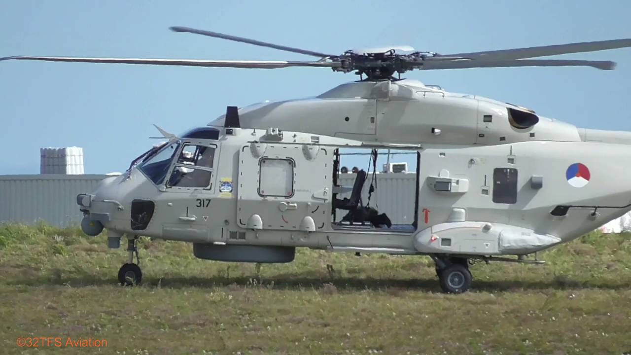 Dutch NH90 N317 on the SLOPE at MVK De Kooy/Den Helder Airport (EHKD ...