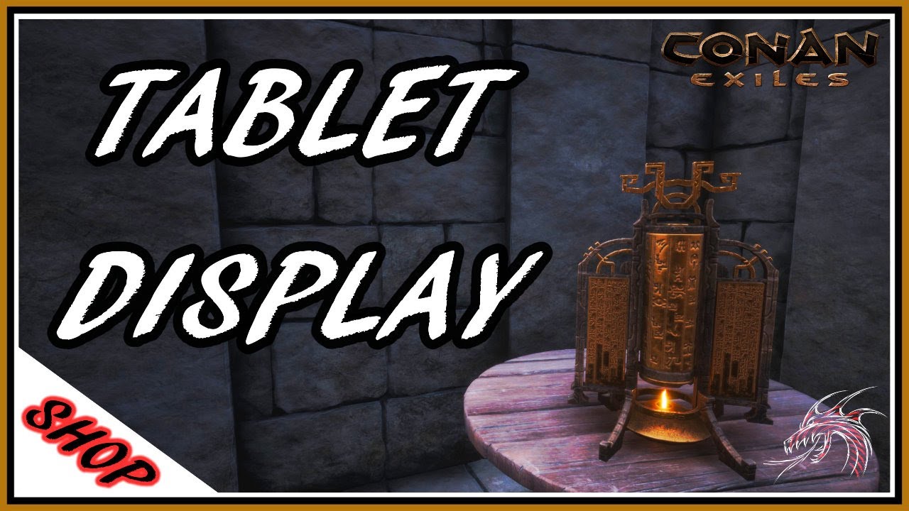 Conan Exiles: Tablet Display - YouTube