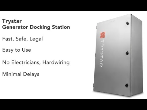 Trystar | Generator Docking Station - YouTube