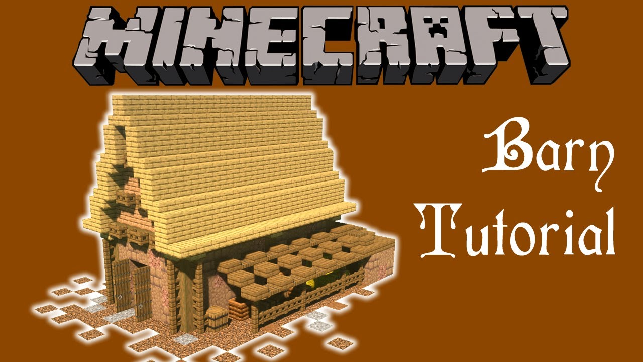 Minecraft Tutorial: How to Make a Barn [0AD] - YouTube