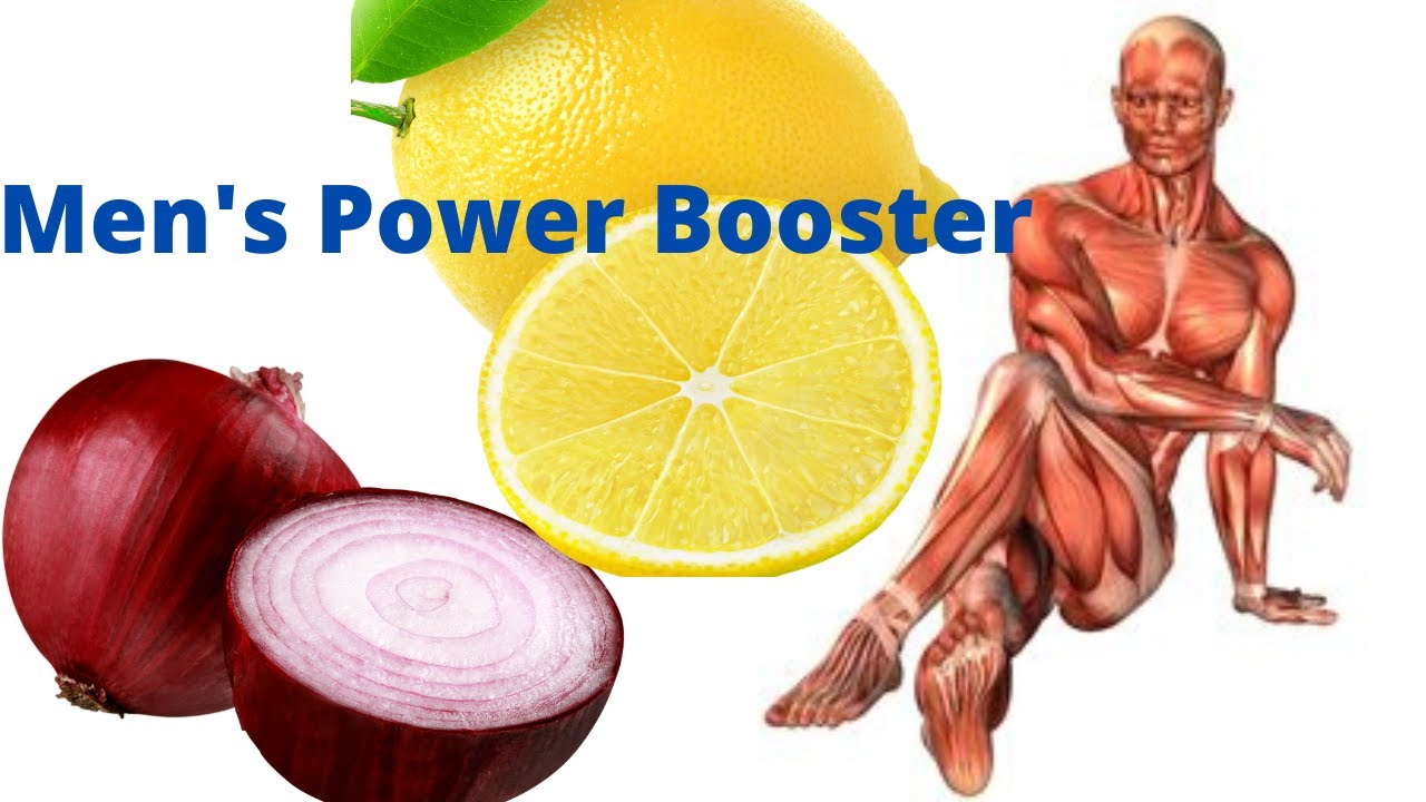 Men's Power Booster For full Energy Lemon And Red Onion With Honey ...