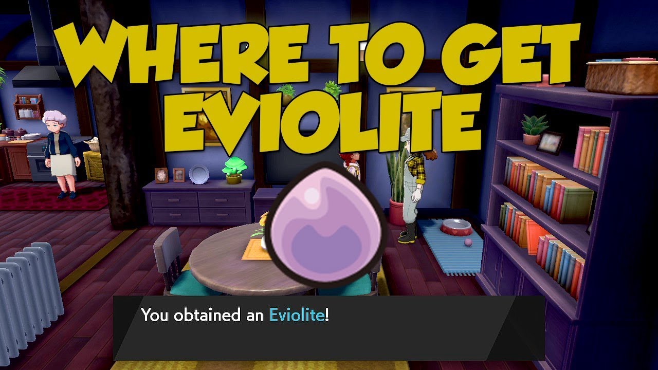 Where to Get Eviolite in Pokemon Sword and Shield - YouTube