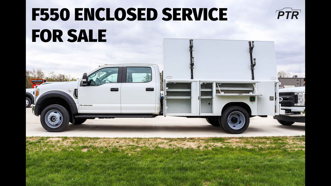 FOR SALE - F550 Enclosed Service Body from PTR - YouTube