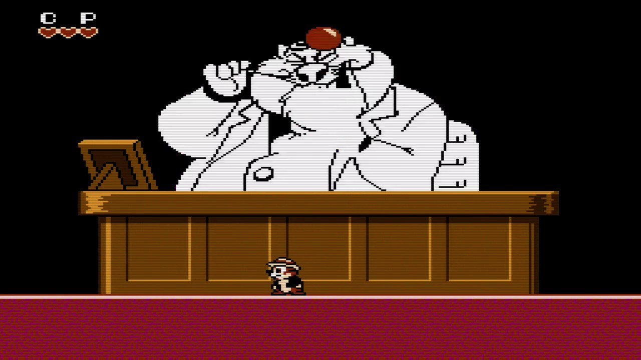 Fat Cat Boss Fight [Chip & Dale Rescue Rangers] - YouTube