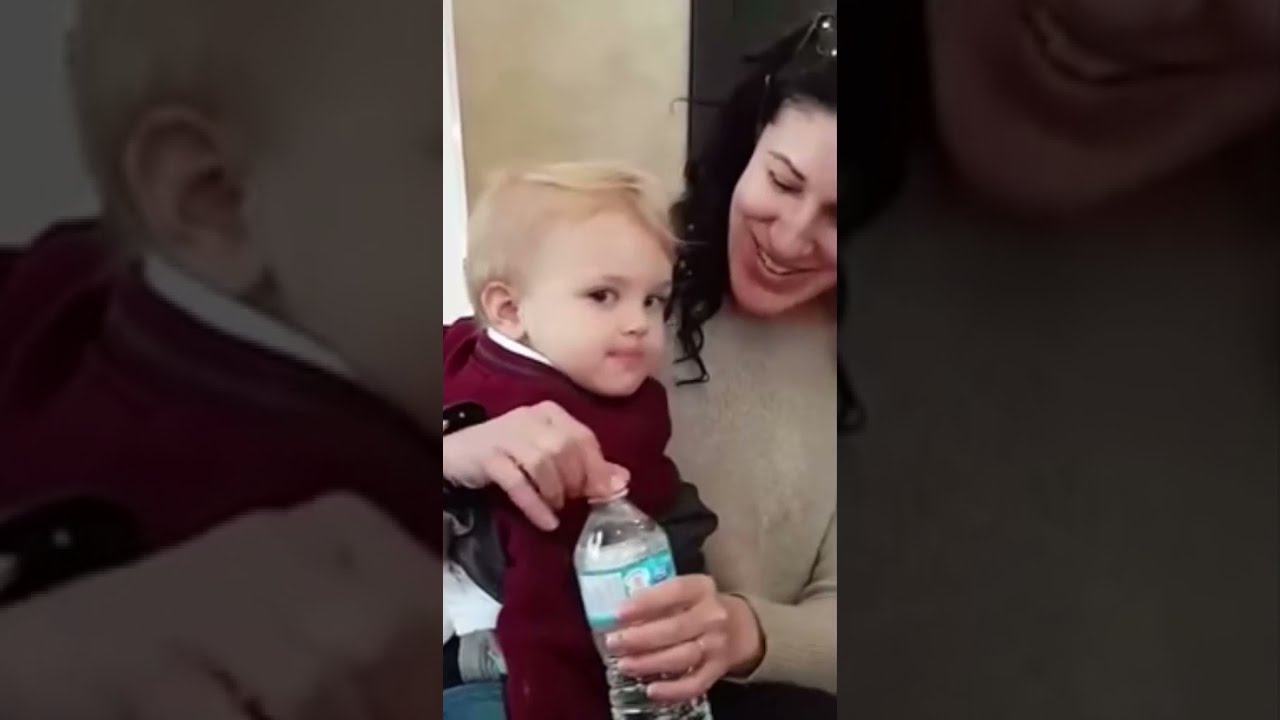 ASOUE behind scenes: Presley Smith (Sunny Baudelaire) drinking - YouTube
