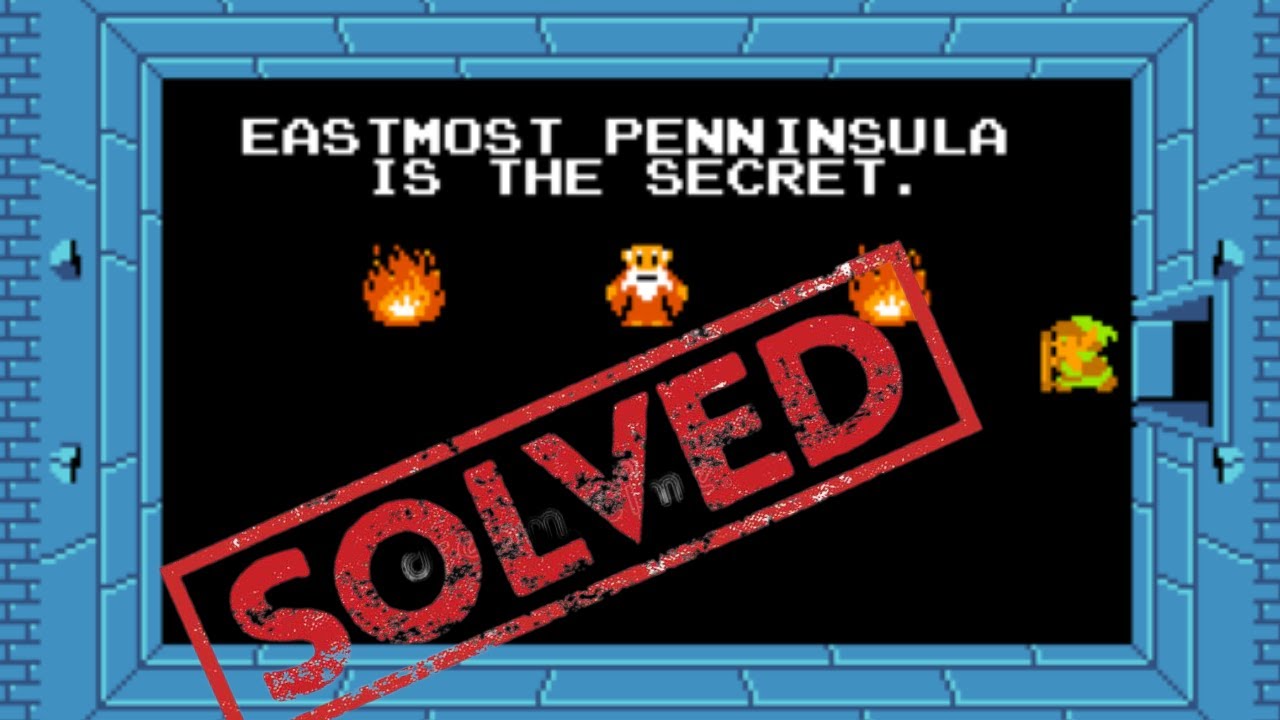 The most MYSTERIOUS Legend of Zelda NES clue finally solved! What is ...