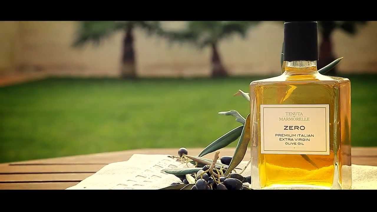 ZERO Tenuta Marmorelle Premium Italian Extra Virgin Olive Oil - YouTube