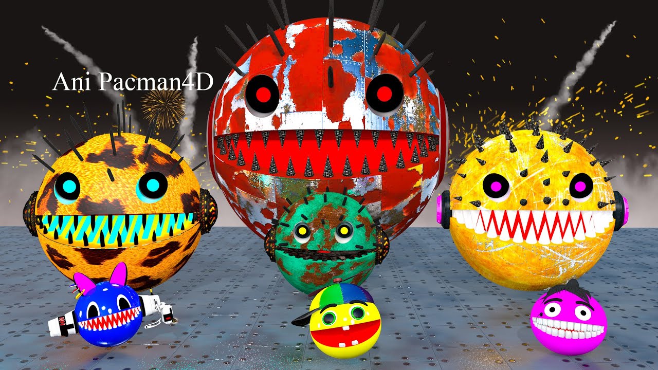 MS PACMAN VS MONSTER PACMAN USE POKEMON NEW FUNNY ADVENTURE PACMAN ...