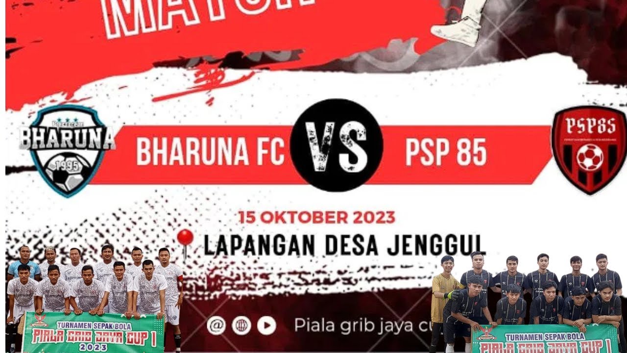 HIGHLIGHT! Bharuna FC VS PSP 85 --- Piala Grib Jaya Cup - YouTube
