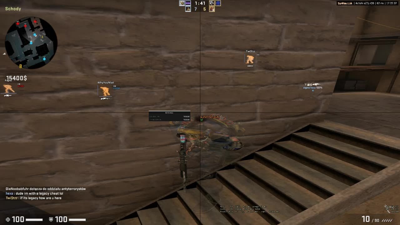 Legendware v4 Highlights #2 ft. SunRise.Lua #csgo #hvh #666 - YouTube