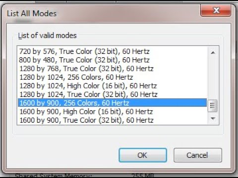 Run in 256 colors Windows 7 - YouTube