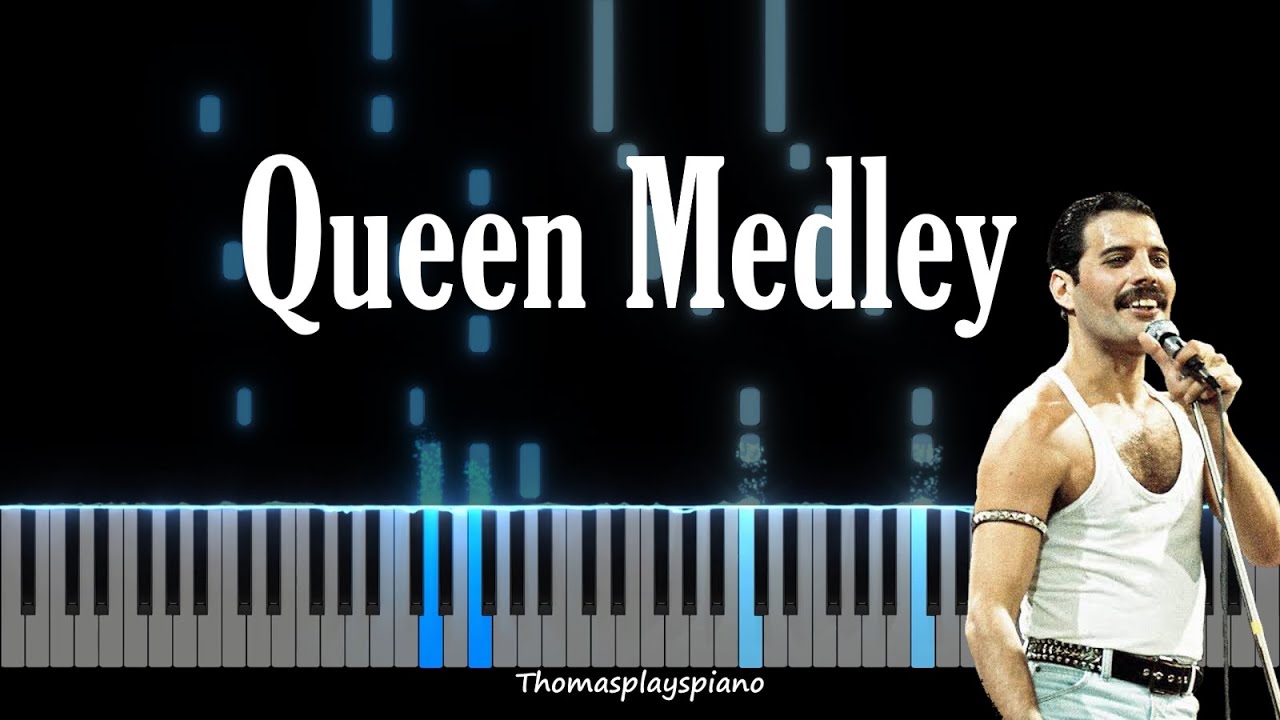 QUEEN MEDLEY | Piano Tutorial - YouTube