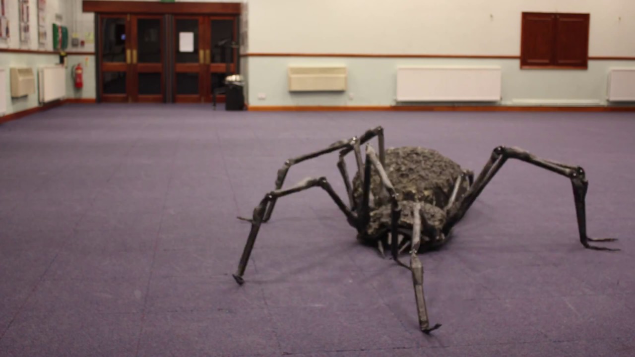 Life Size Stop Motion Spider - YouTube