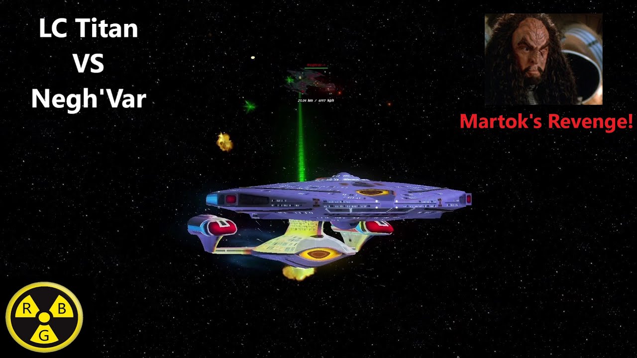 USS LC Titan VS Klingon Negh'var | Martok's Revenge! | Star Trek Ship ...