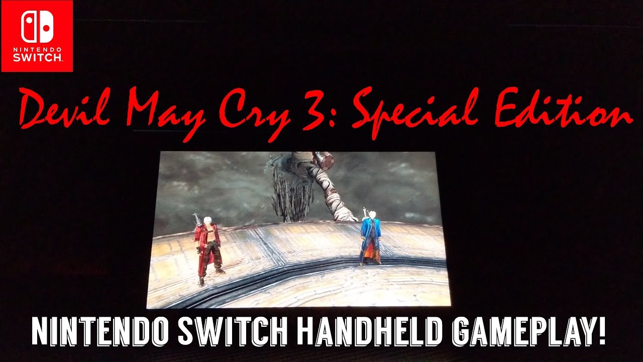 Devil May Cry 3: Special Edition - Nintendo Switch Handheld Gameplay ...