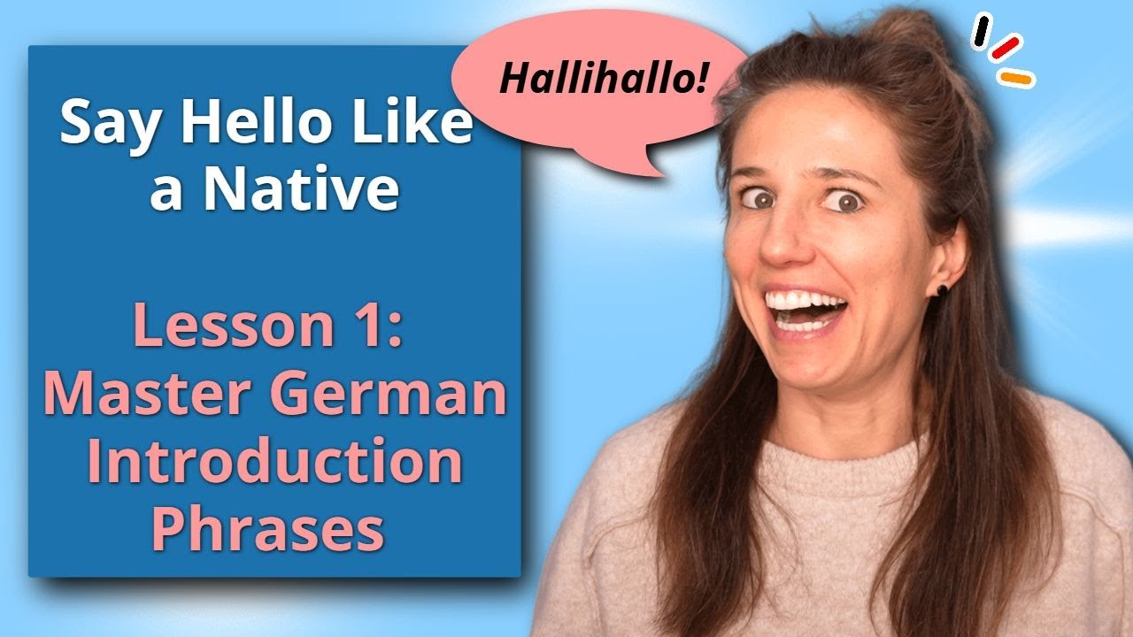Learn German Greetings FAST! Essential Phrases You Need! - YouTube