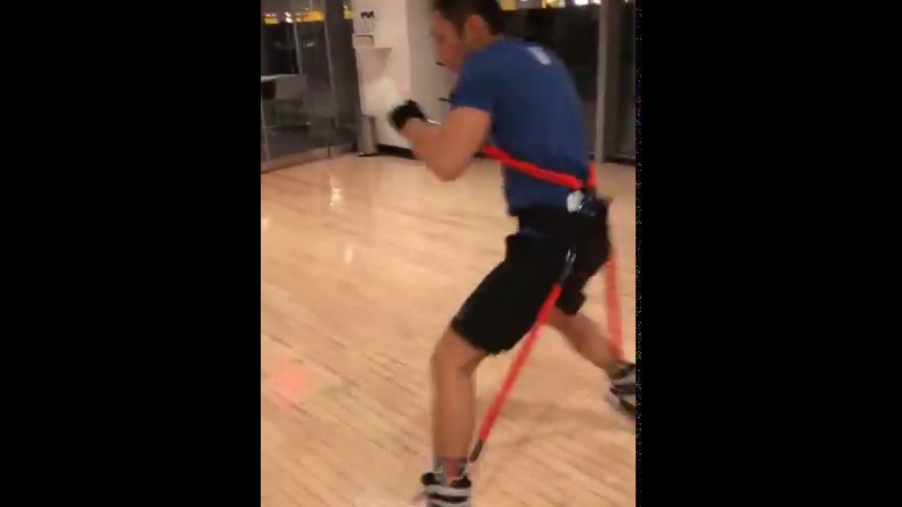 Shadow Boxing w/ bands - YouTube