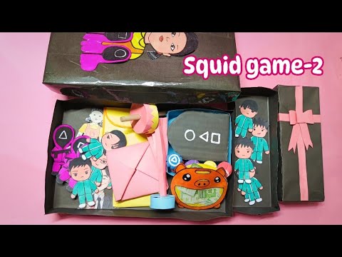 Squid game-2 gaming box/ DIY all Squid game - YouTube