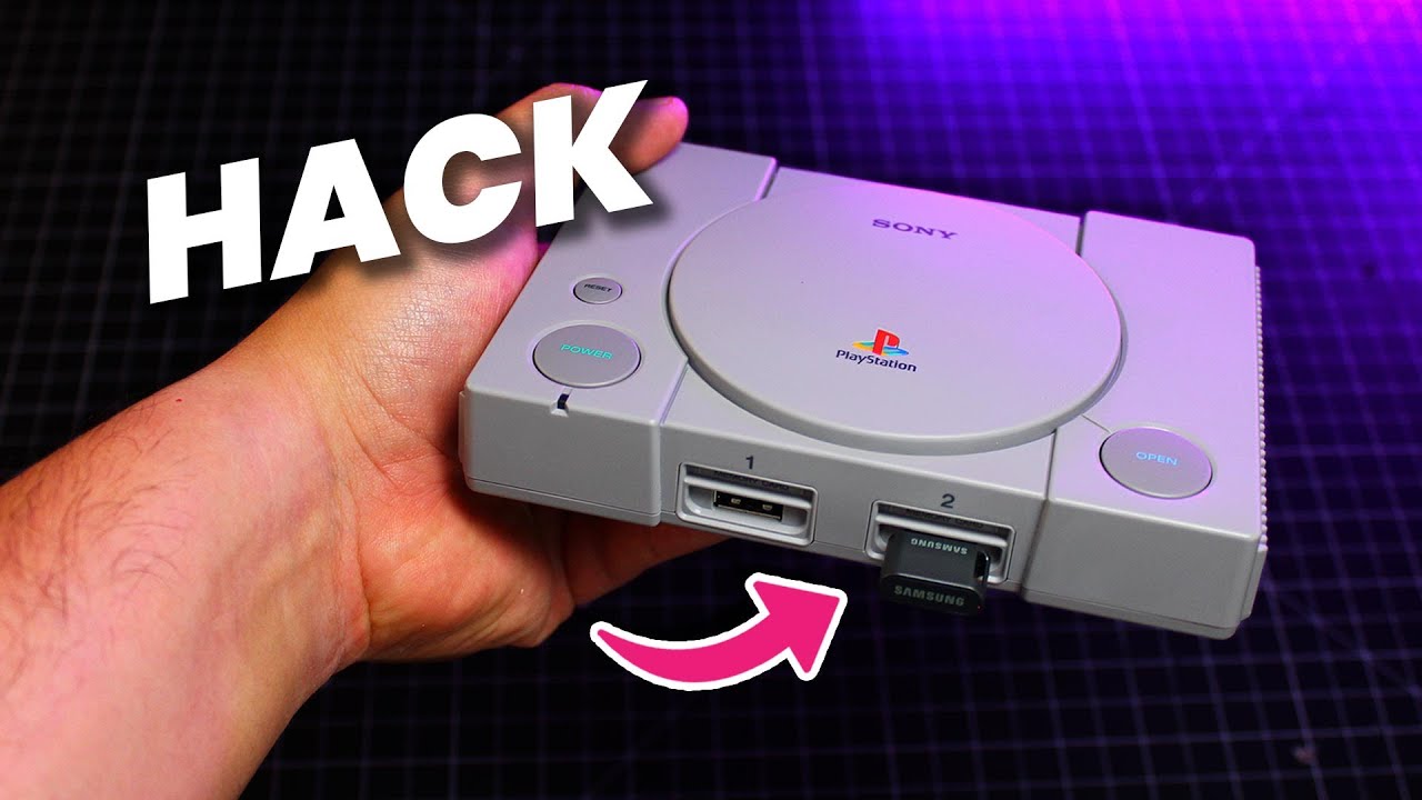 Modifica tu PlayStation mini - Como agregar juegos a un PS Classic mini ...