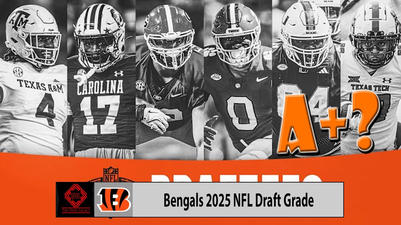 Grading and Analyzing The Cincinnati Bengals FULL 2025 NFL Draft! Why ...