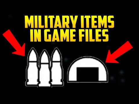 MILITARY DLC ITEMS FOUND IN GAME FILES! BUNKERS, SUPPLIES & GUN RUNNING ...