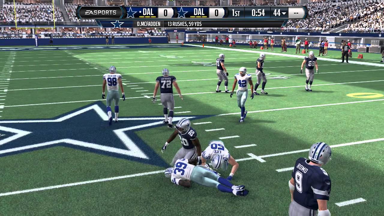 Madden 16-Easy Inside Zone Defense - YouTube