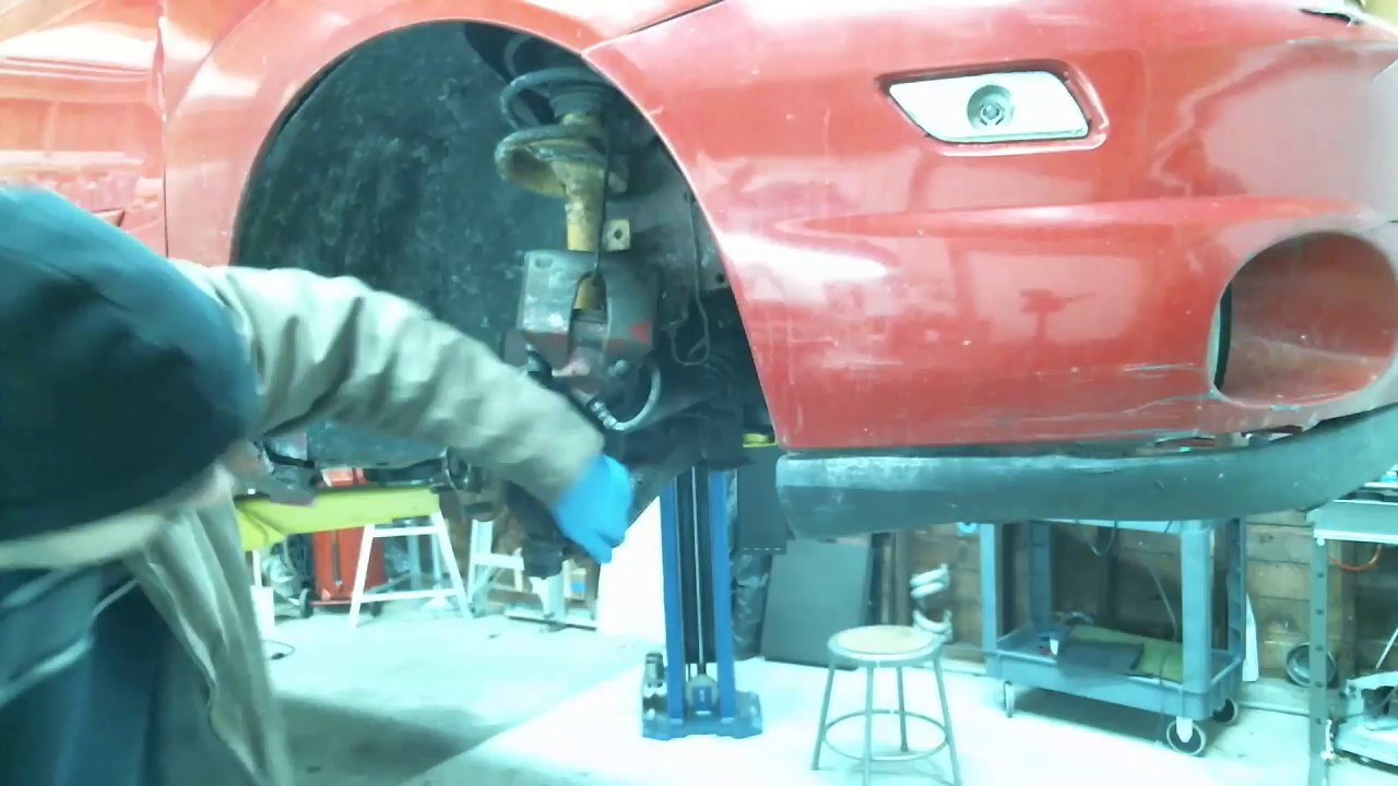 Ford focus SVT Front Axle Replacement - YouTube